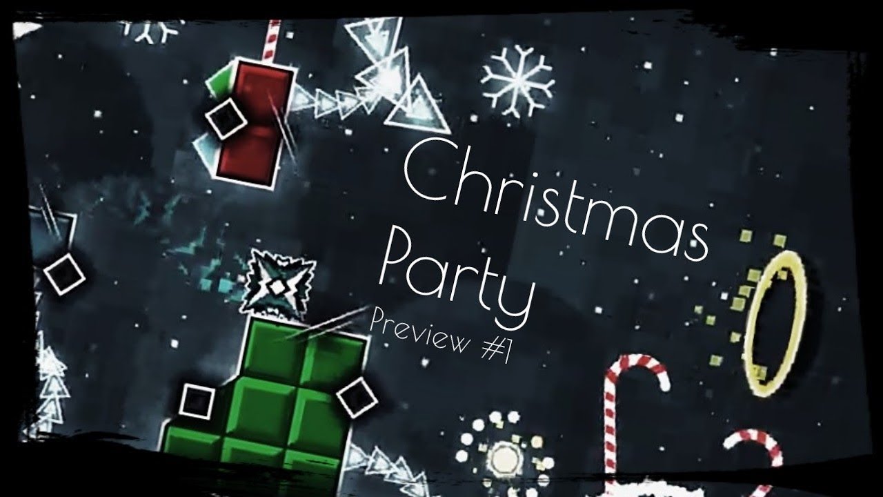 Geometry Dash "Christmas Party" Preview #1 - YouTube