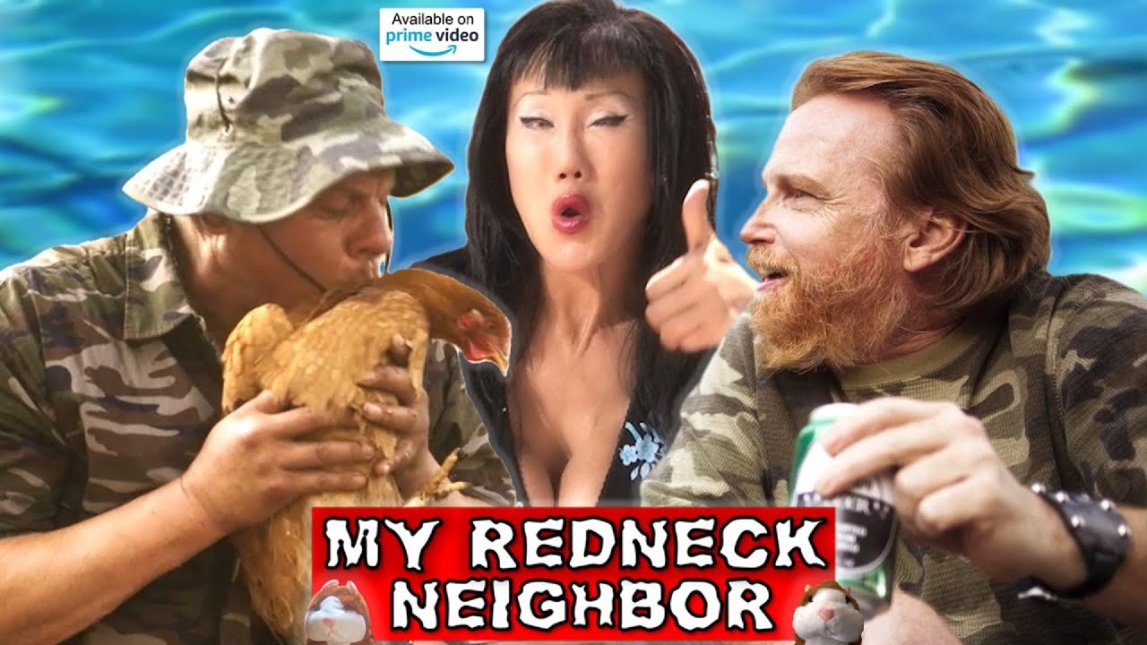 My Redneck Neighbor - Hulk escapes Alcatraz roasts her chicken - YouTube