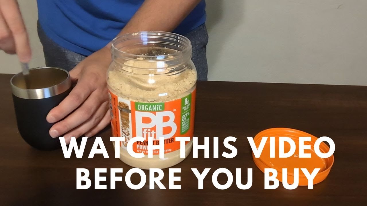 Review: PB Fit Peanut Butter Powder - YouTube