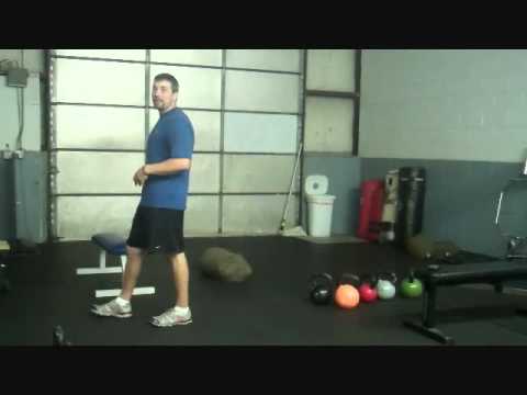 Shot Put - Footwork Landing in Power Position - YouTube