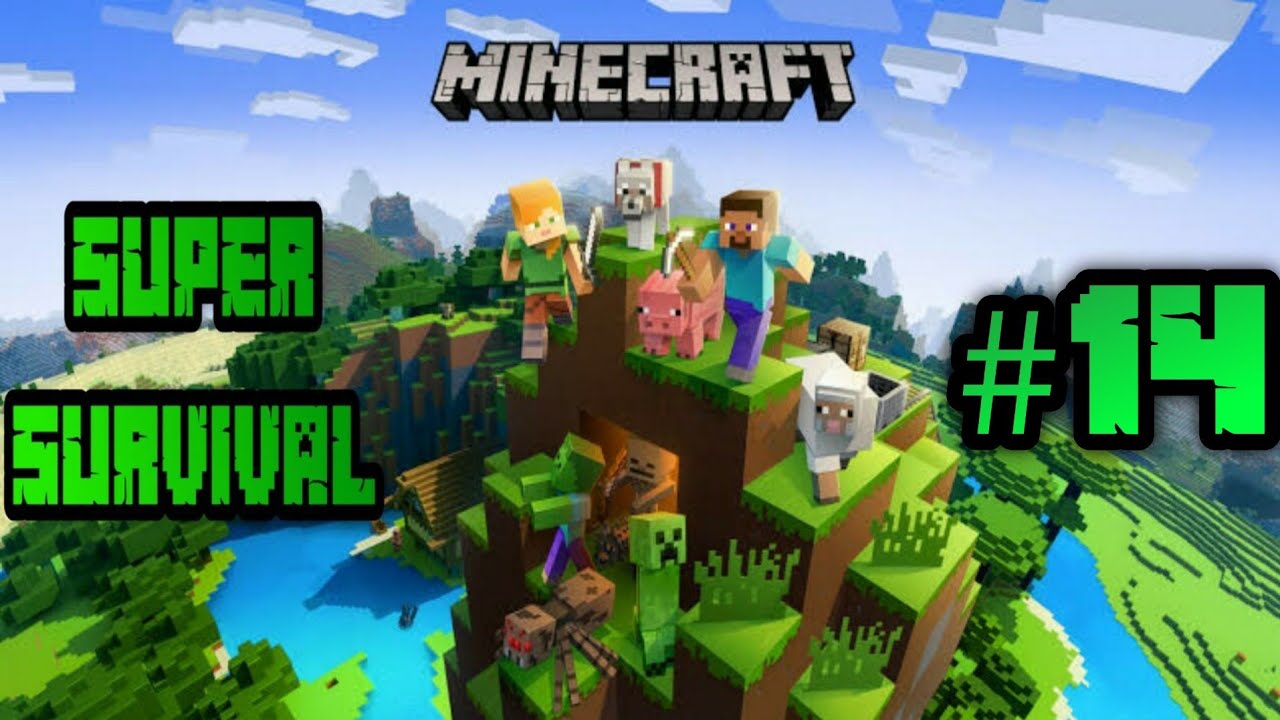Minecraft Super Survival #14-Derrotamos um boss com as novas ...
