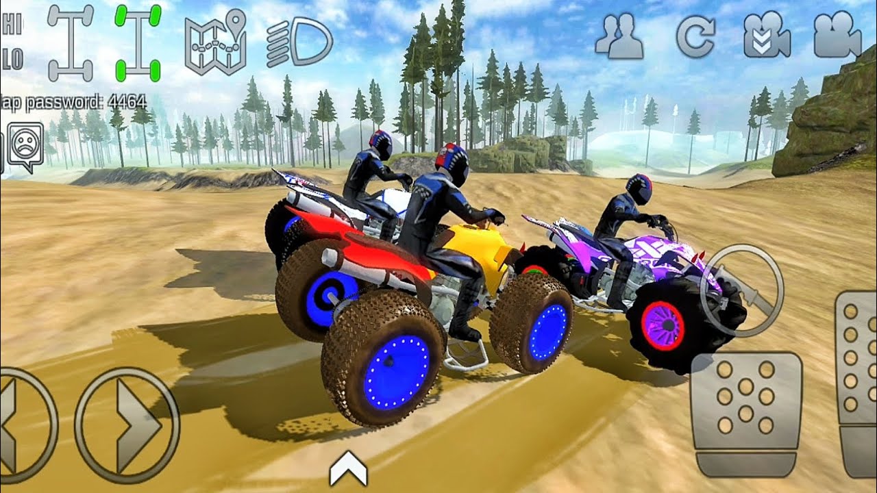 Offroad Outlaws Online 3 Player ATV Quad Bike US Motocross Fast Driving ...