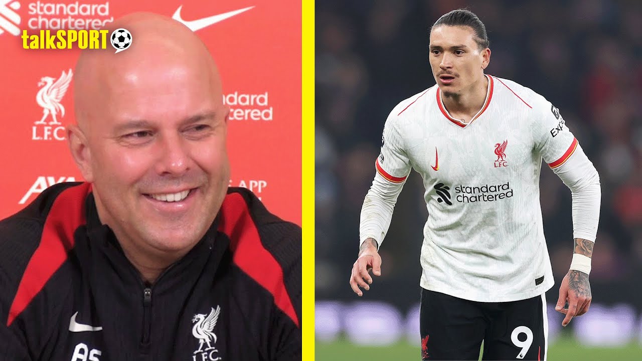 "I Can Accept Every Miss!" Arne Slot DEFENDS Darwin Nunez For Open Goal ...