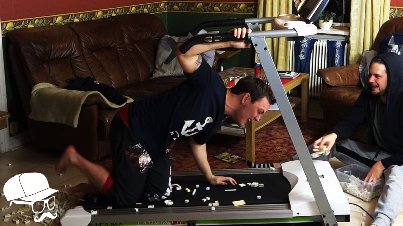 Treadmill Challenge - LEGO! - YouTube