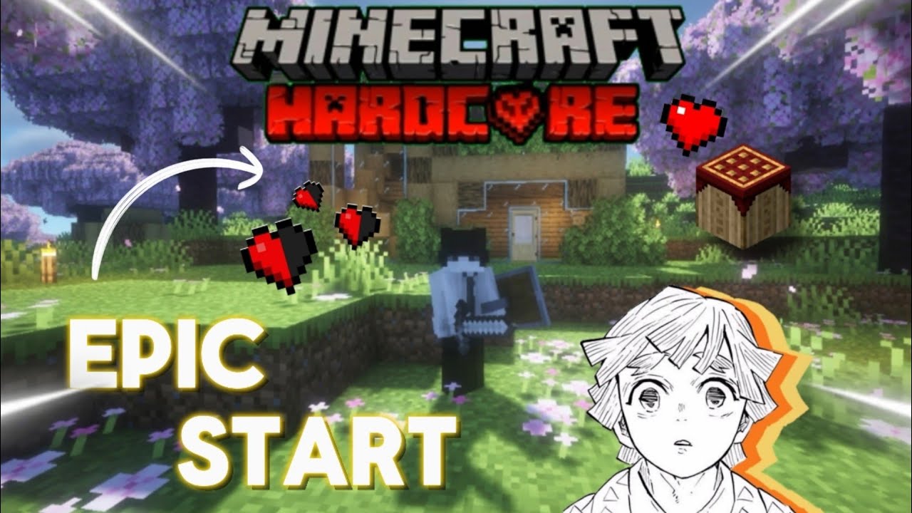 A Perfect Start In Minecraft Hardcore 1.21 ll Minecraft Gameplay - YouTube