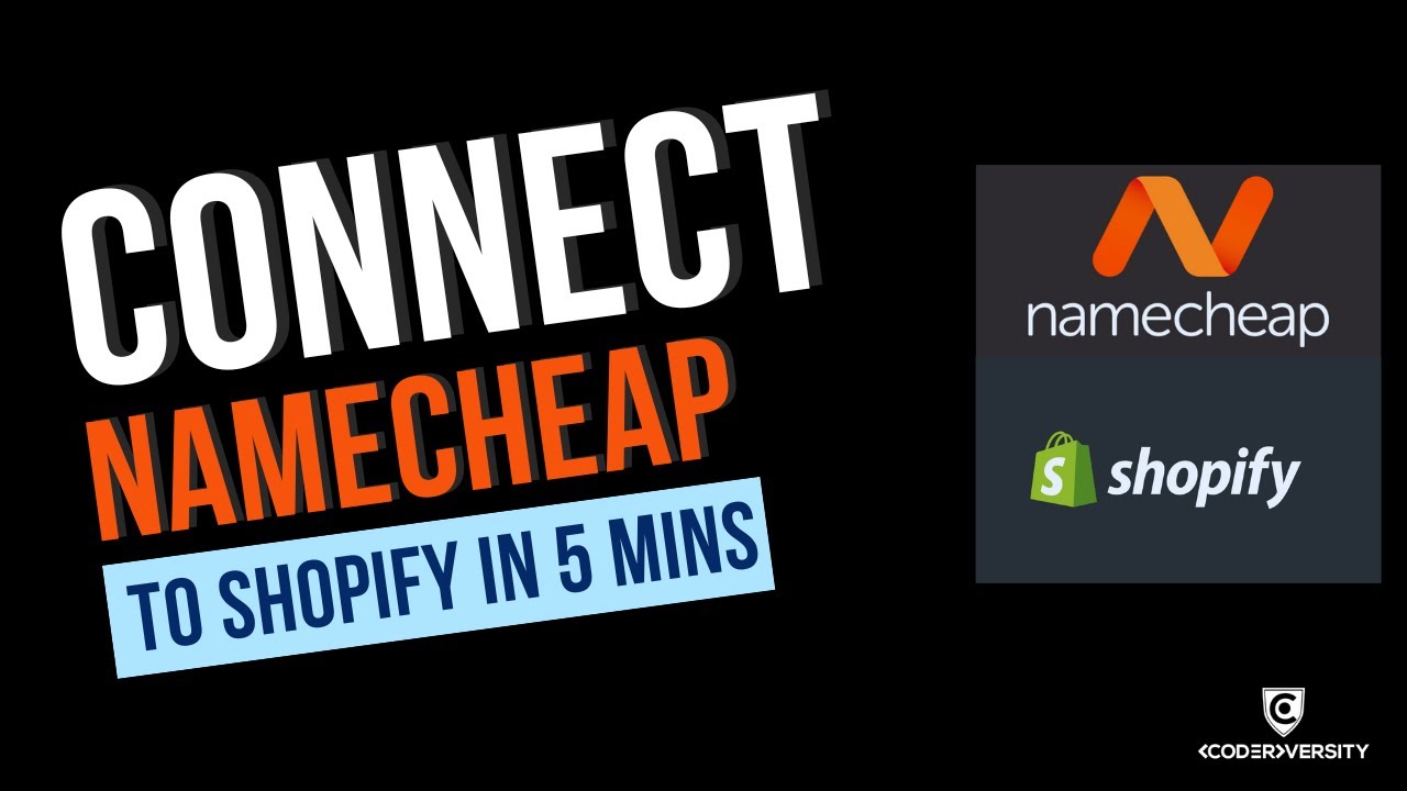 Connect a Namecheap Domain with Shopify | Namecheap DNS Setup Tutorial ...