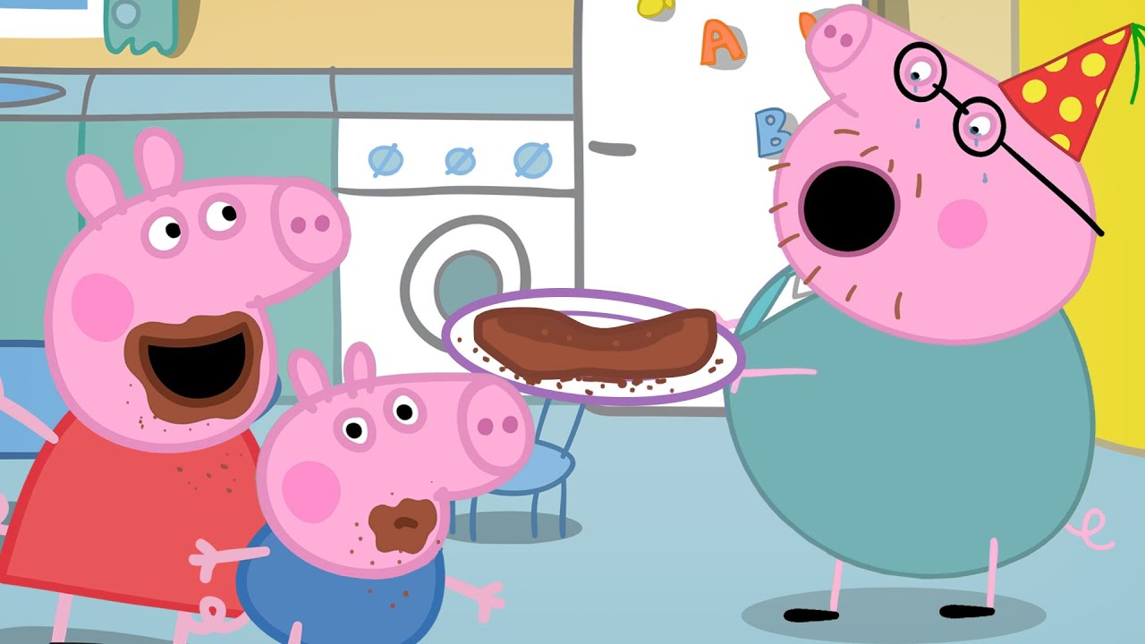 🐷 Daddy Pig's Birthday - 🐷 Peppa Pig Cartoon - Birthday Celebrations ...