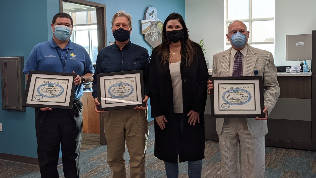 2021 Public Safety Award: Bob Snyder, Dr. Stephen Bickel, Jonathan Lord ...