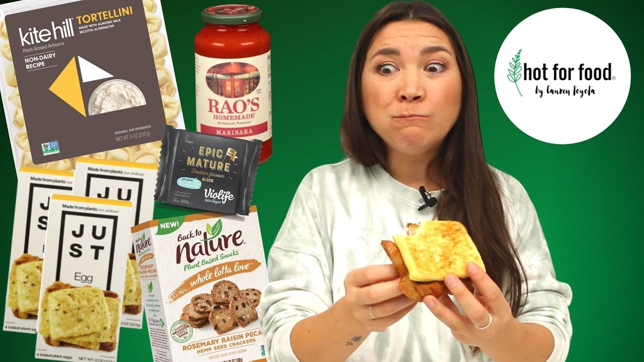 my favorite vegan products! // #hotforfoodapproved ep #1 | hot for food ...