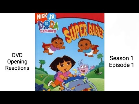 DVD Opening Reactions: Dora The Explorer: Super Babies - YouTube