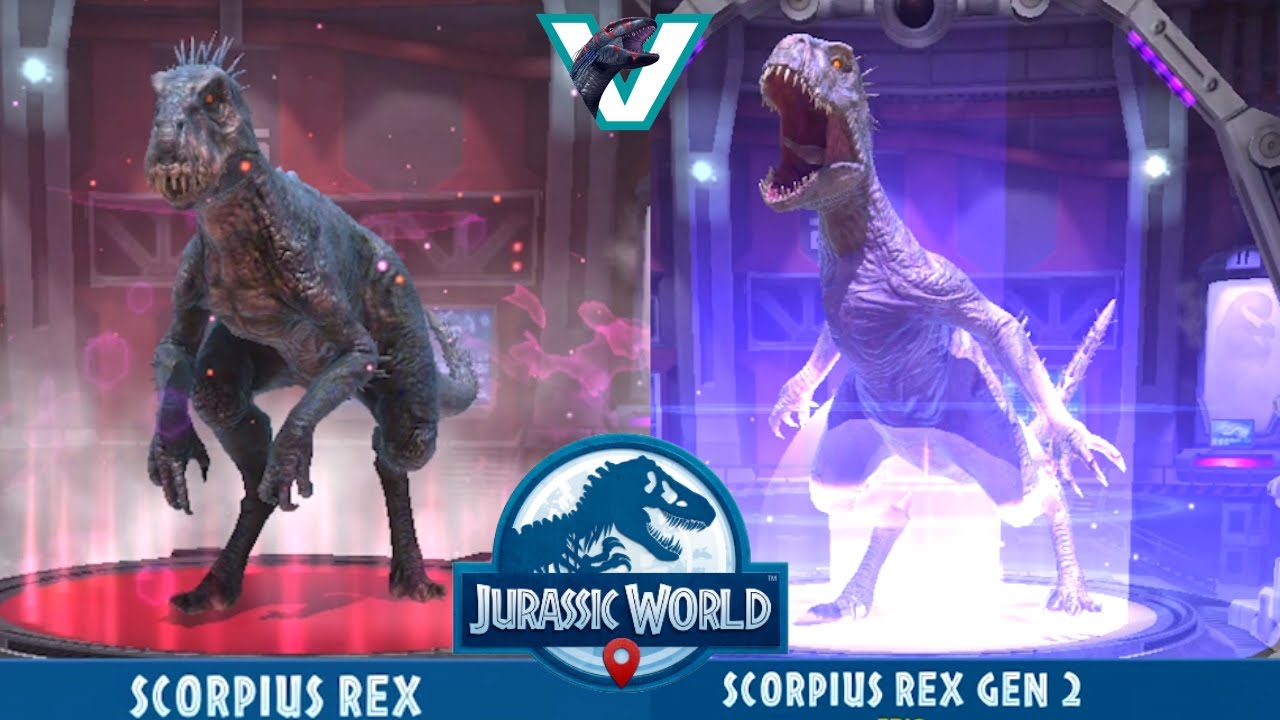 Unlocking Scorpius Rex! A White Scorpius Rex Gen2 At Lv20!!! - Jurassic ...