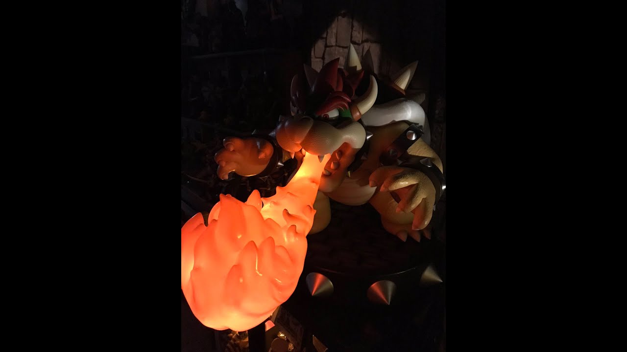 Super Mario Bowser Statue First 4 Figures Exclusive Edition - YouTube