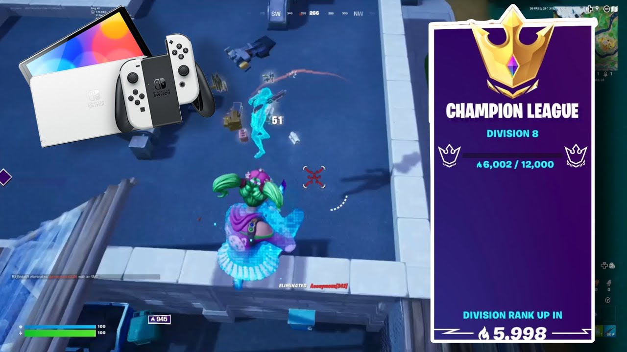 Fortnite Nintendo Switch Arena Gameplay Chapter 4 Season 2! - YouTube