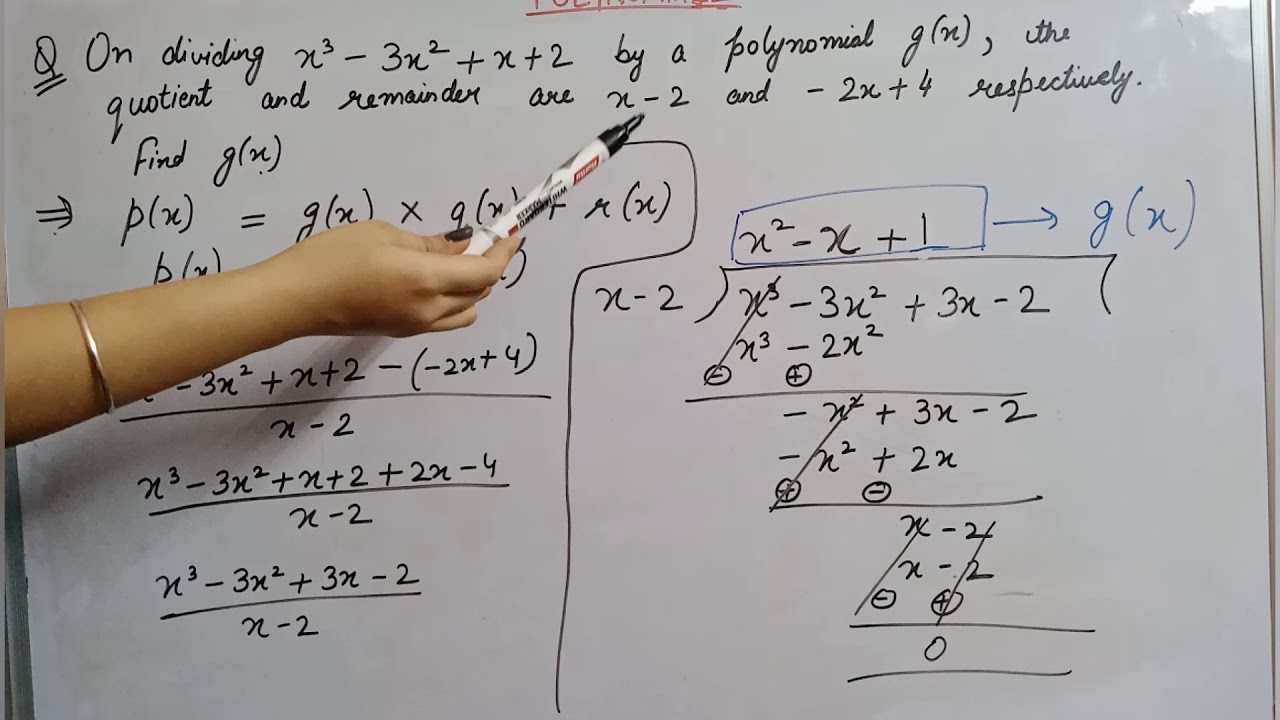 Polynomials | Class 10th | Chapter 2 | Polynomials Part -II | - YouTube