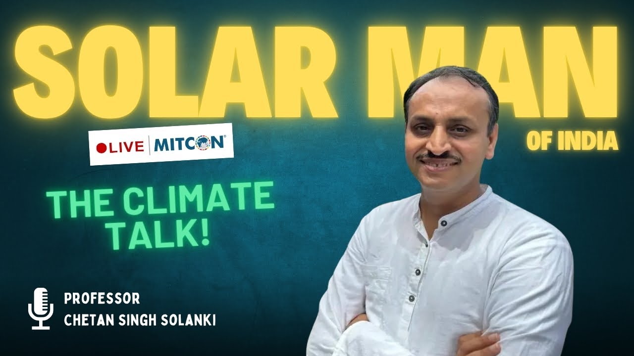 Climate Talk By Prof. Chetan Solanki - YouTube