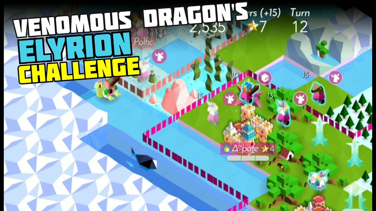 Polytopia Venomous Dragon's "Elyrion" Challenge | The Battle Of ...