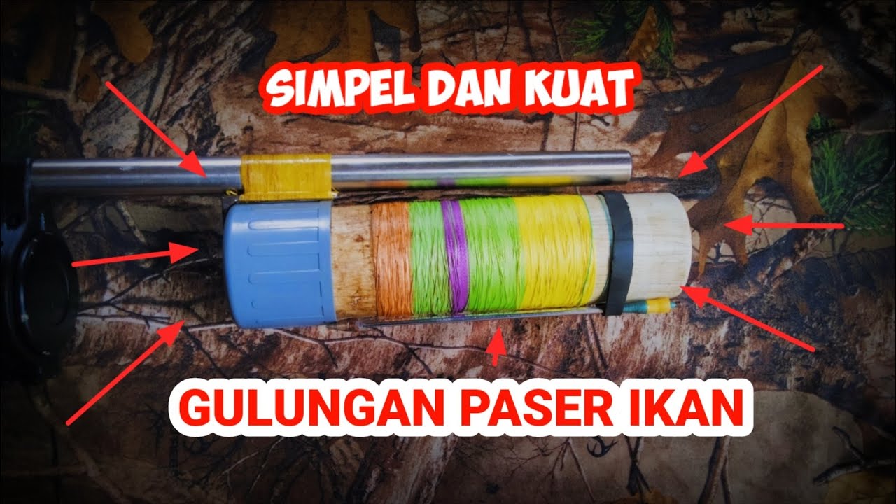 Membuat Dudukan Gulungan Paser Ikan di Senapan Angin Simpel dan Kuat ...
