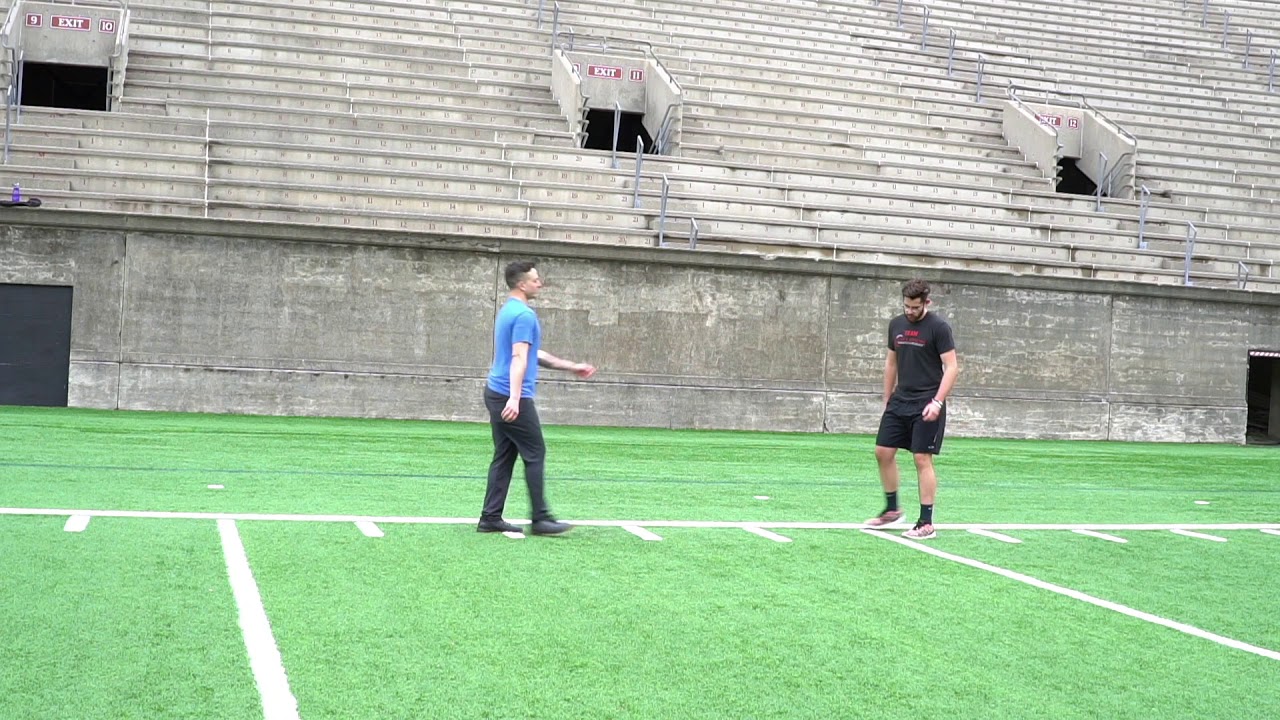 Lateral Start Ball Drop Drill - YouTube