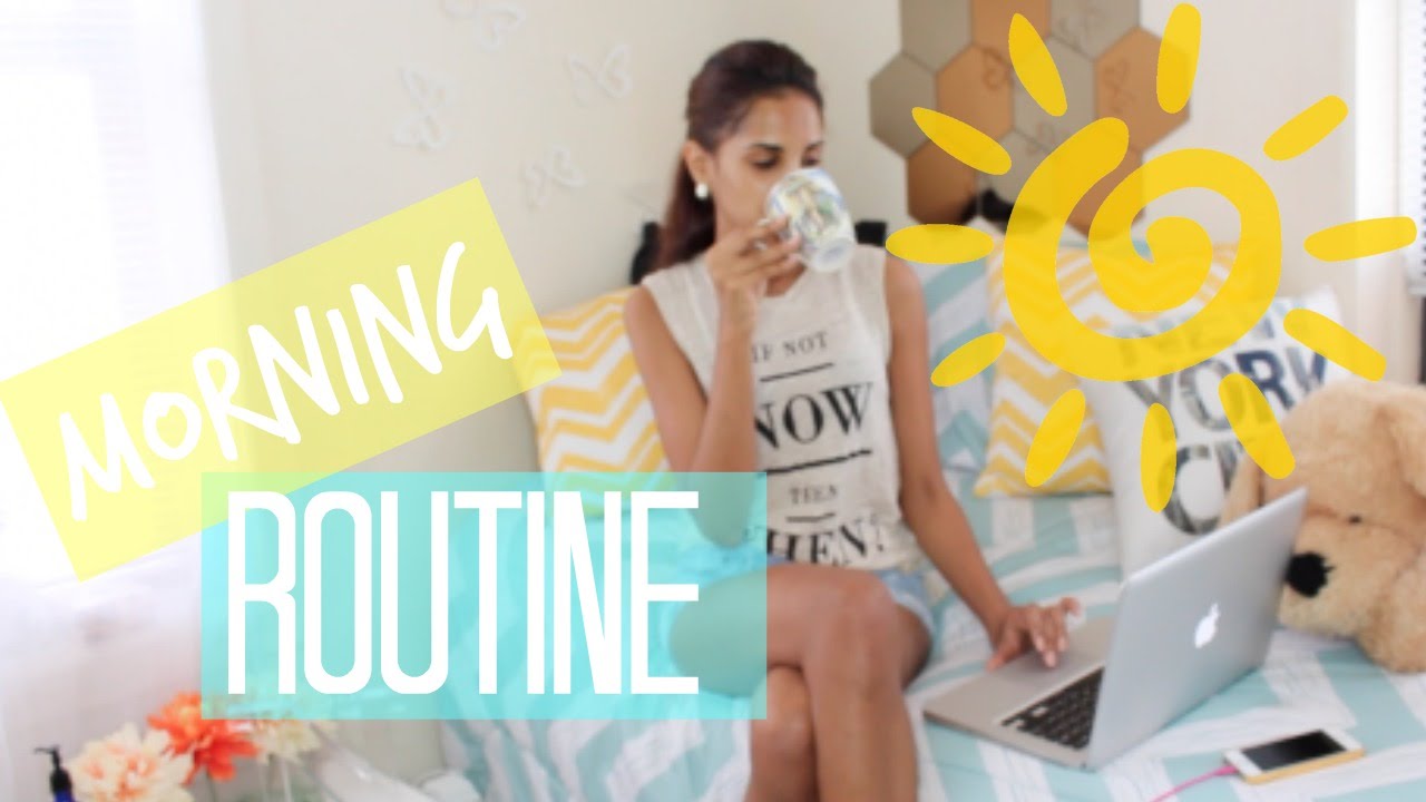 Morning Routine 2015 - Filming Day - YouTube