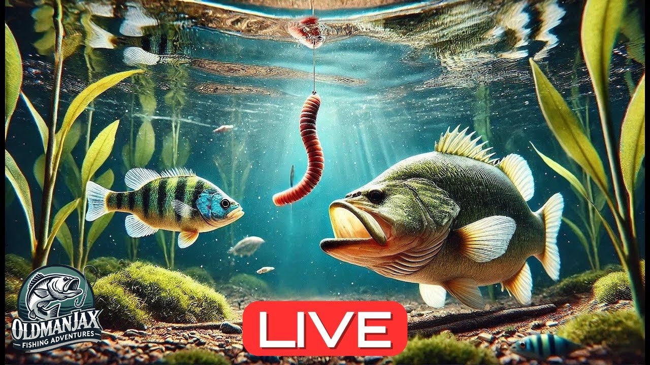 🔴 LIVE: Trying to Catch MONSTER Fish from My Backyard Pond - YouTube