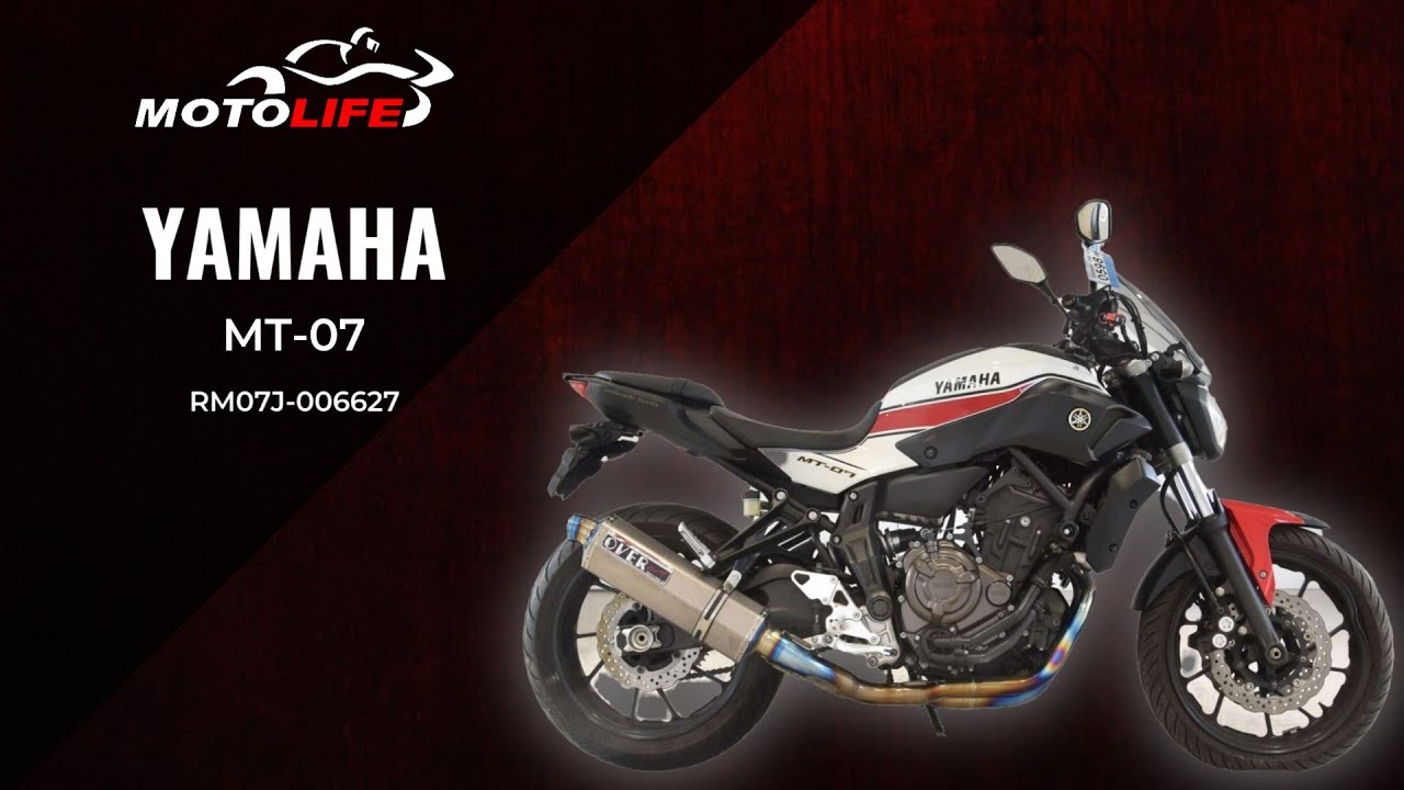 Yamaha MT 07 - RM07J-006627 - YouTube