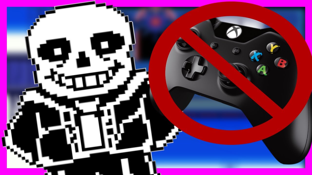 Beating Undertale without touching the Controller... [April Fools 2021 ...