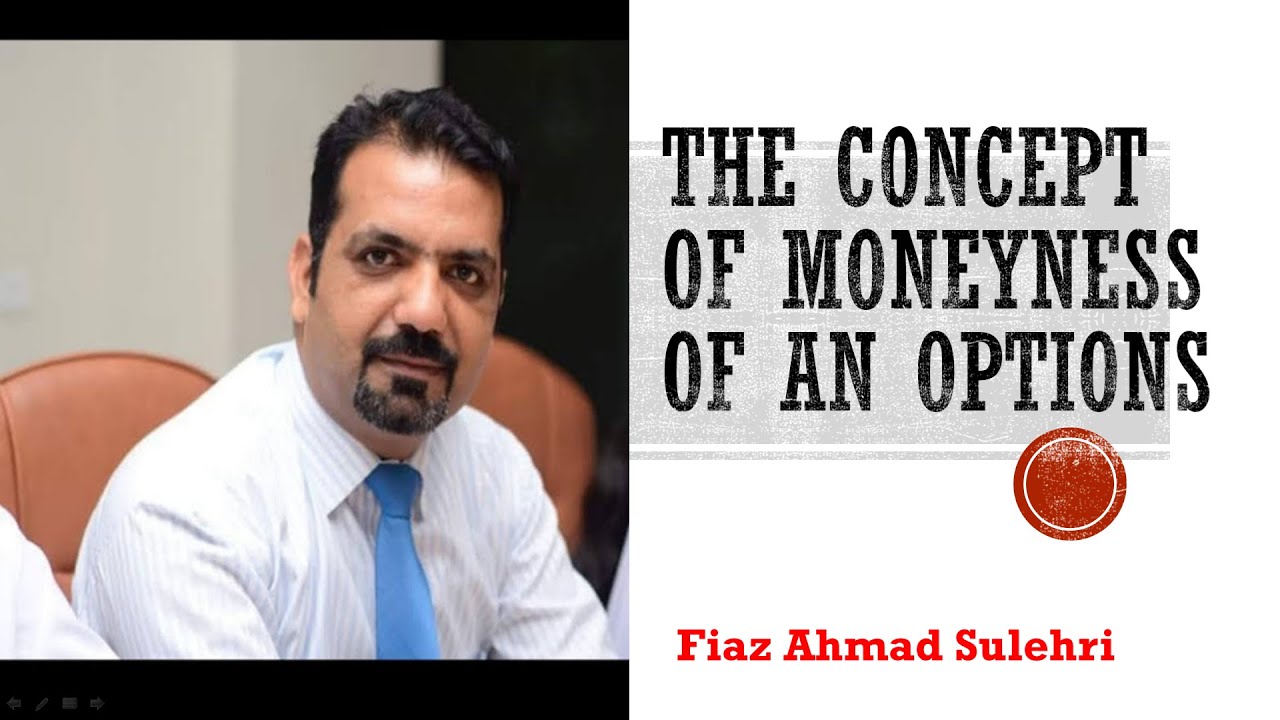 The Concept of Moneyness of Options-Derivatives - YouTube