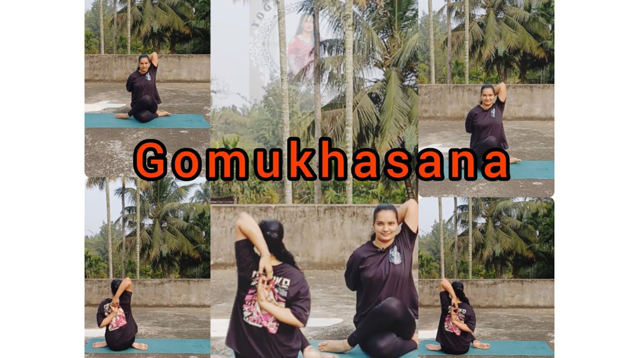 How to do Gomukhasana 🙏 improve posture and relief from back pain 🙏 ...
