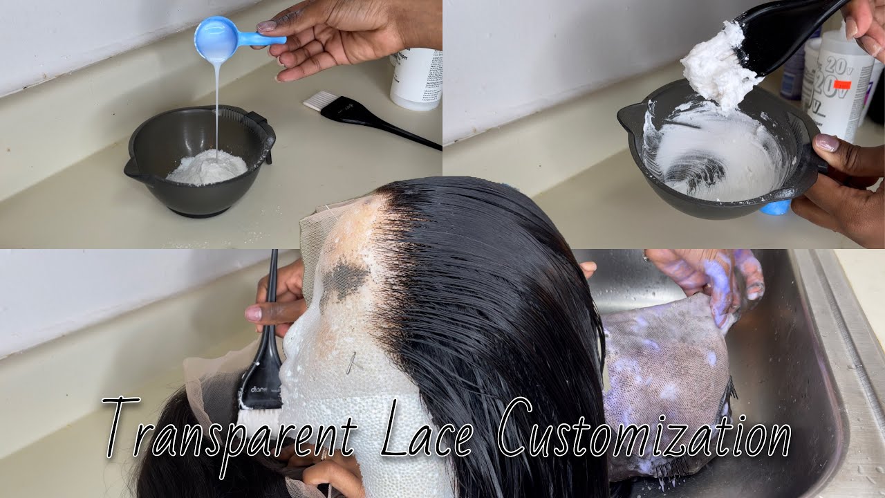 Bleaching knots and Plucking your Lace front wigs 101| The Best Amazon ...