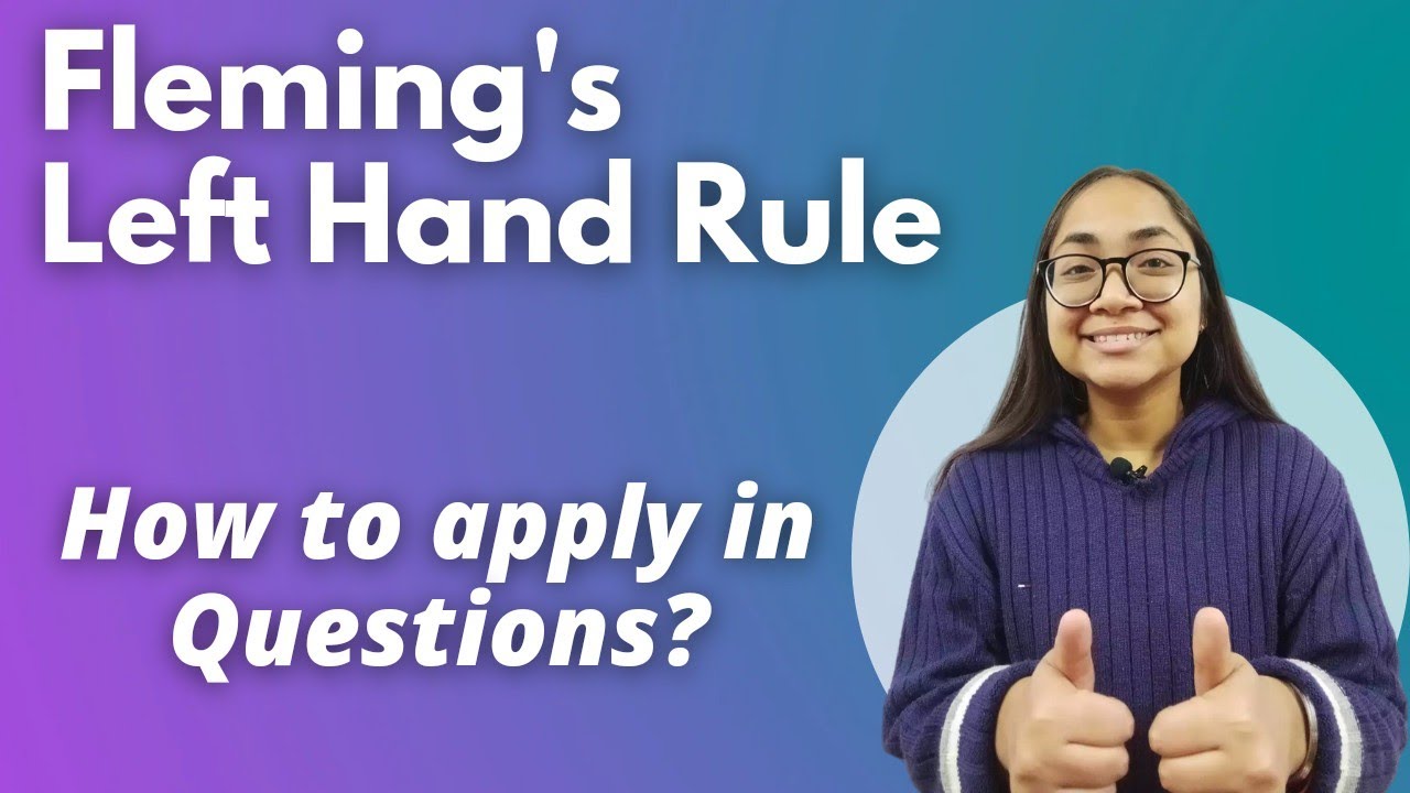 Fleming's Left hand Rule | How to apply Fleming's Left hand Rule ...