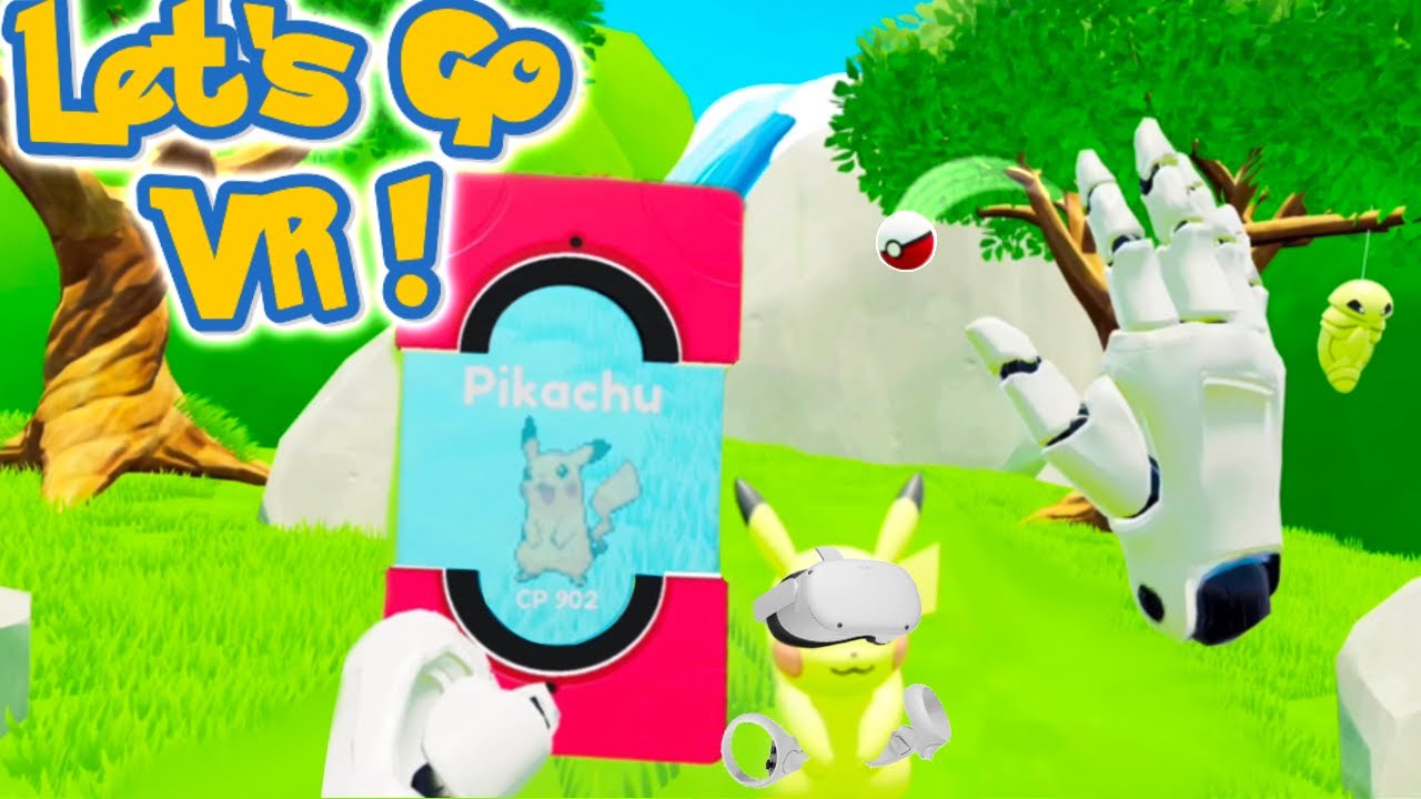 Pokémon Catching in VR: Let’s Go Catch Pikachu! (UE4 VR Demo) - YouTube