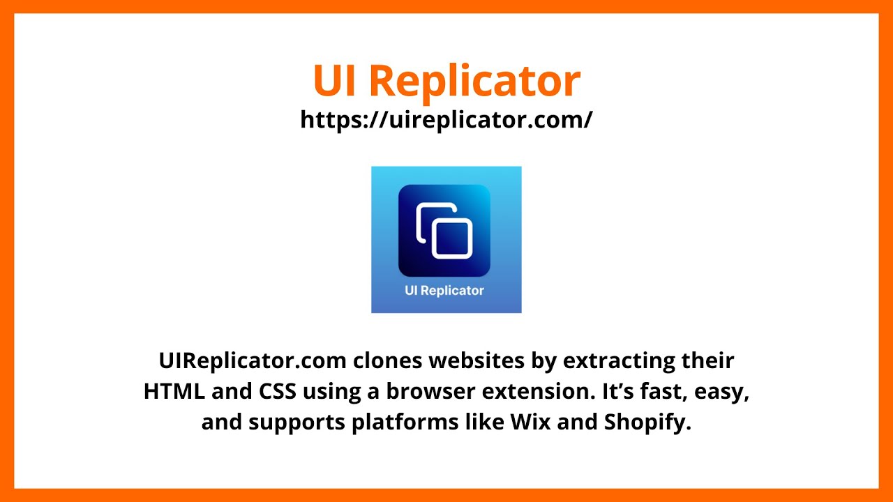 UI Replicator - YouTube