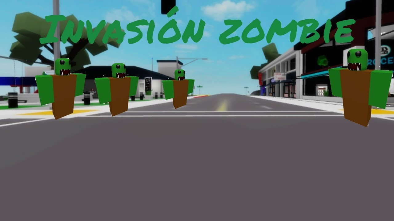 invasión zombie mini película brookhaven parte 1 - YouTube