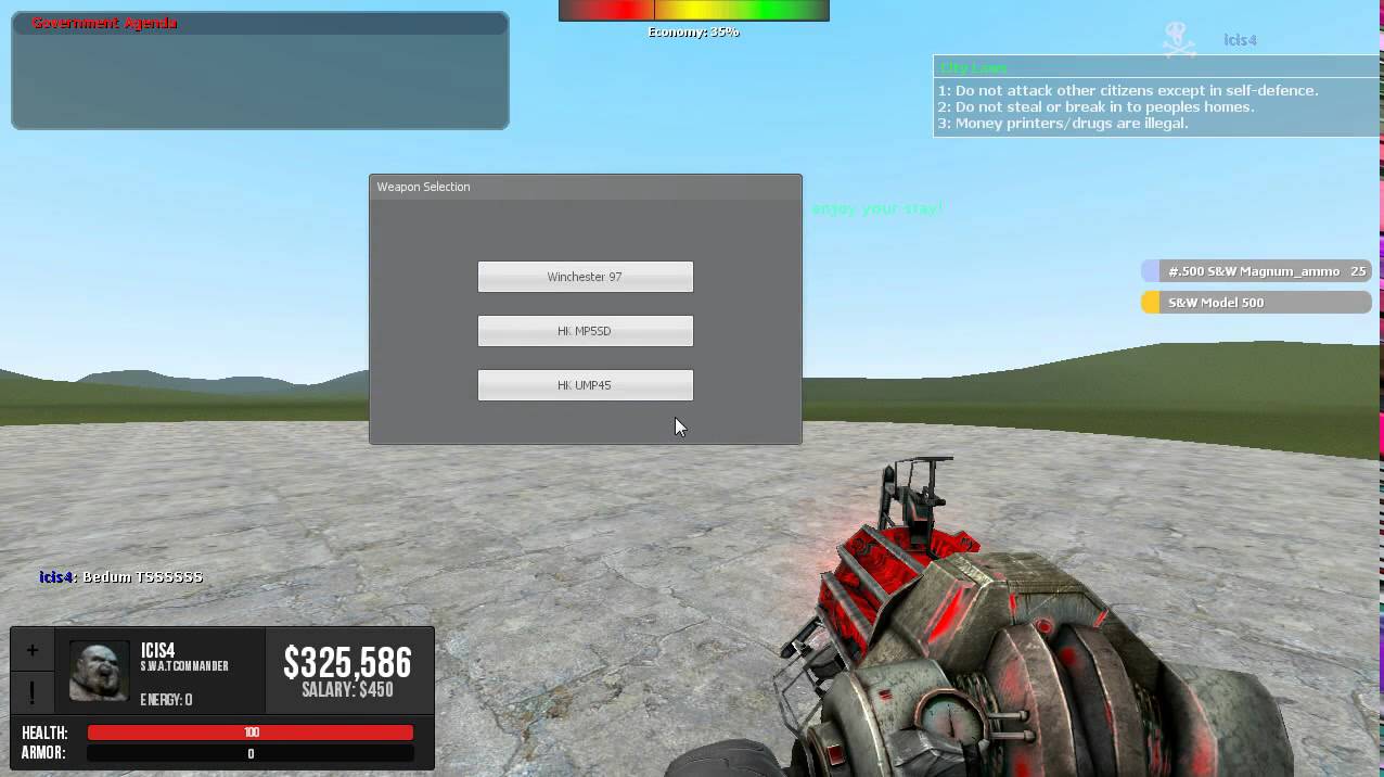 How to spawn items in gmod - kenlod