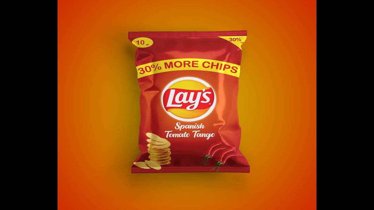How to create a Packaging design in Adobe Illustrator | Lays Potato ...