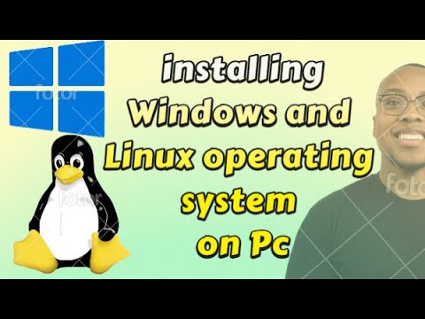 Windows සහ Linux මෙහෙයුම් පද්ධතිය පරිගණකයට install කරන ආකාරය ...