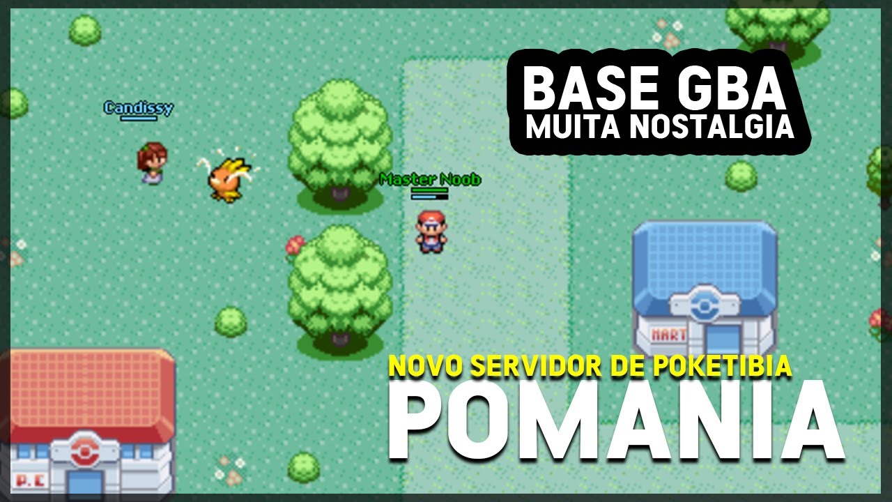 Novo Servidor de Poketibia GBA 2023 - Pokémon Mania ( POMANIA ) | MUITO ...