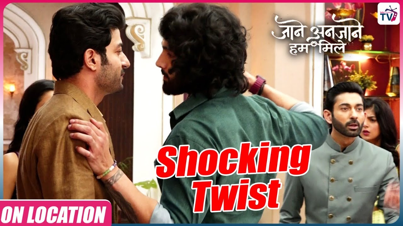 Jaane Anjaane Hum Mile | On Location | Raghav ko Rohit ne mara Thappad ...