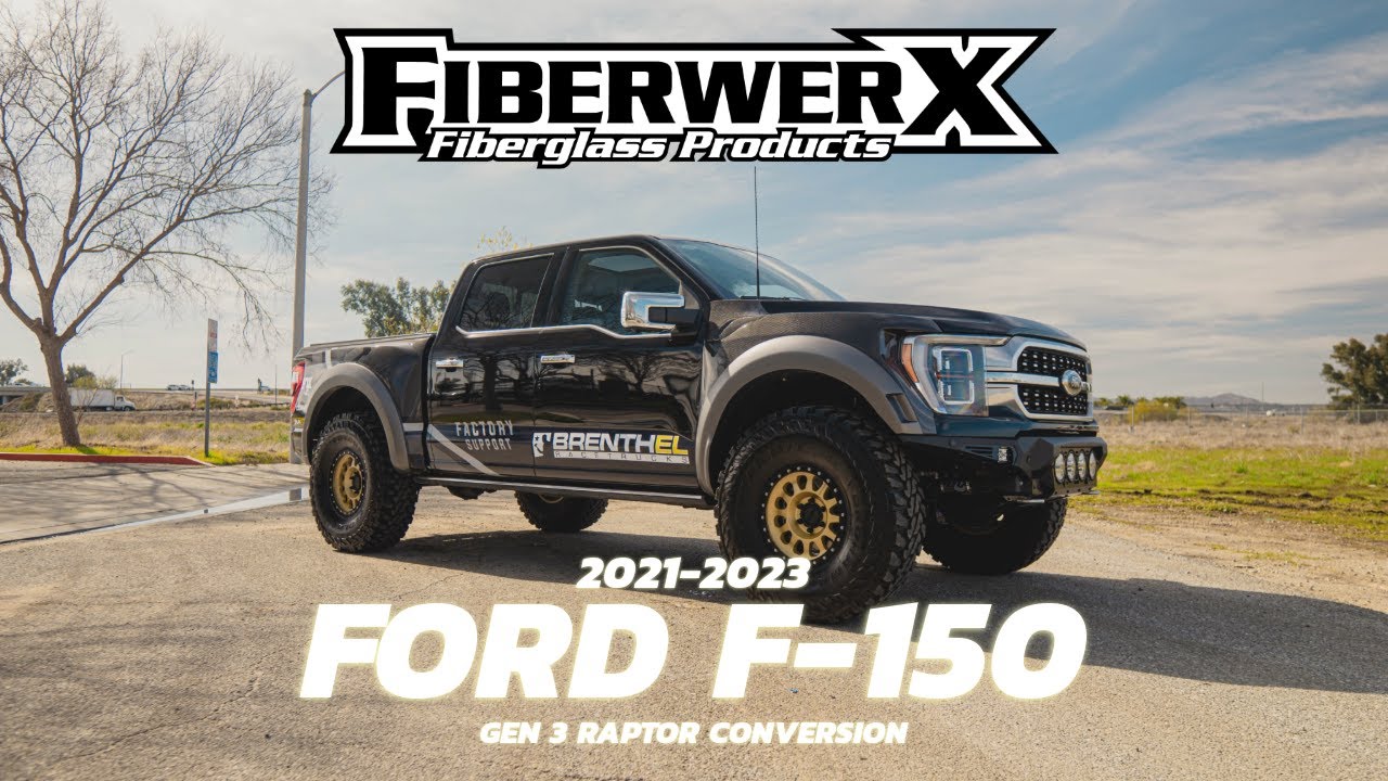 FiberwerX | 2021-2023 F-150 To Gen 3 Raptor Conversion - YouTube