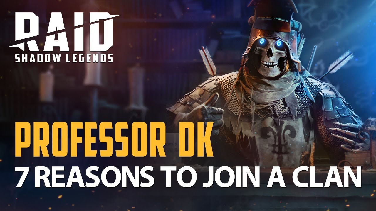RAID: Shadow Legends | Deathknight On Why You Should Join a Clan: Clan ...