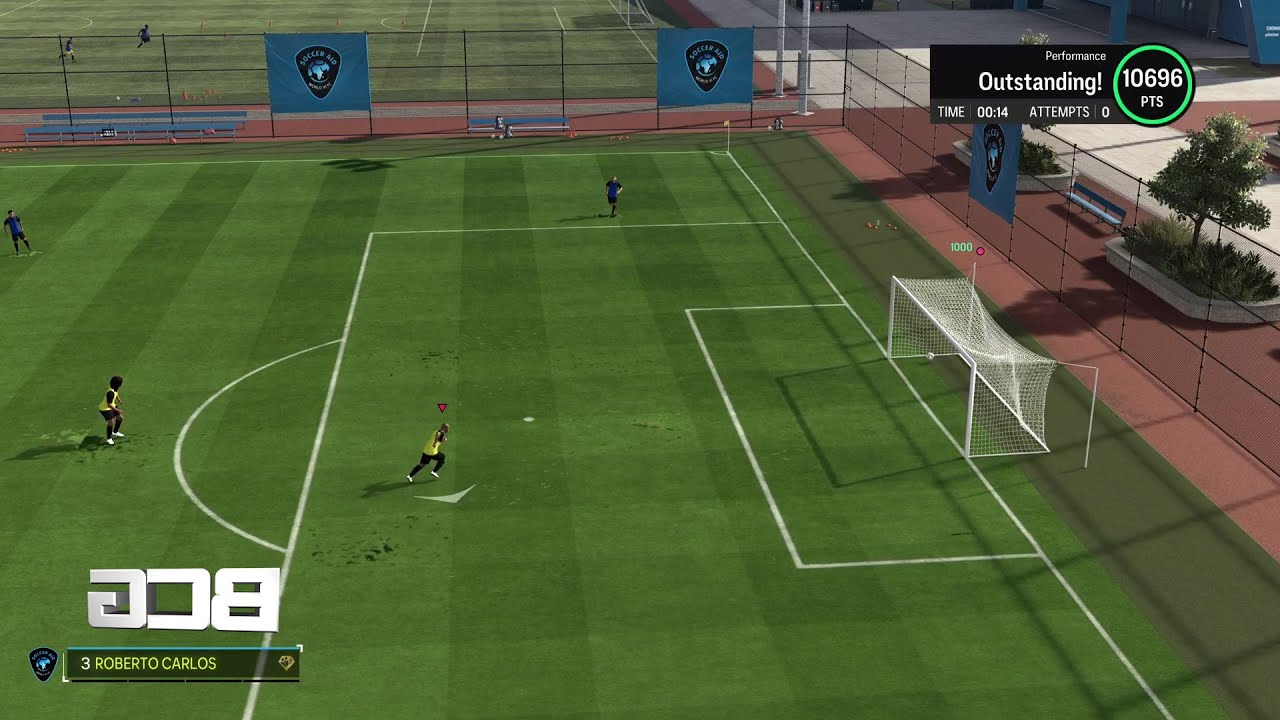 EA Sports FC 25 Skill Games Ground Pass To Goal! - YouTube