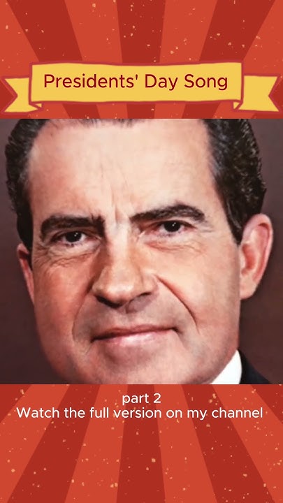 The Presidents Song. Sing the names of every United States President! ⭐ ...