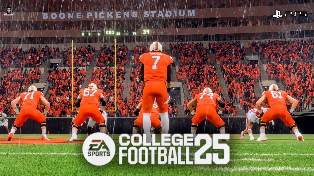 College Football 25: Oklahoma vs Oklahoma State (PS5) (Full Game) - YouTube
