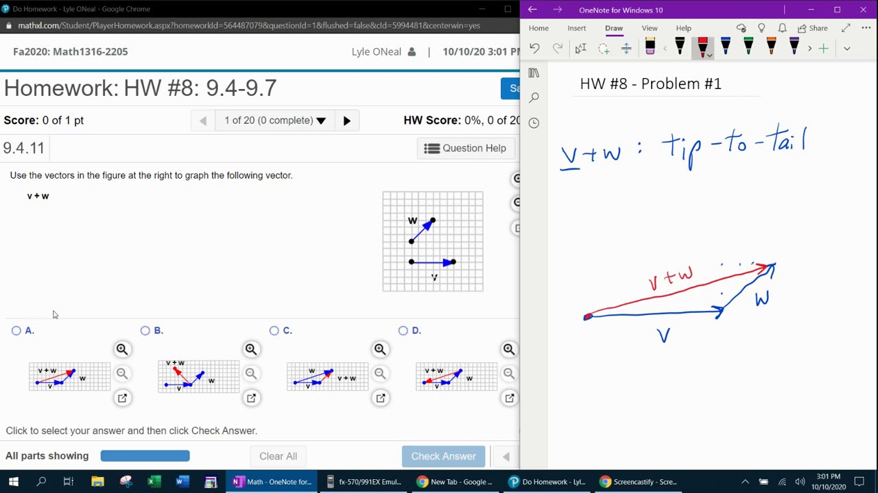 Trigonometry - HW#8 Question #1 & Precalculus - HW#6 Question #1 ...
