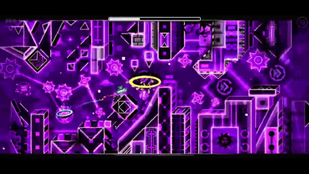 Geometry Dash Practice Run Artificial Acsent - YouTube
