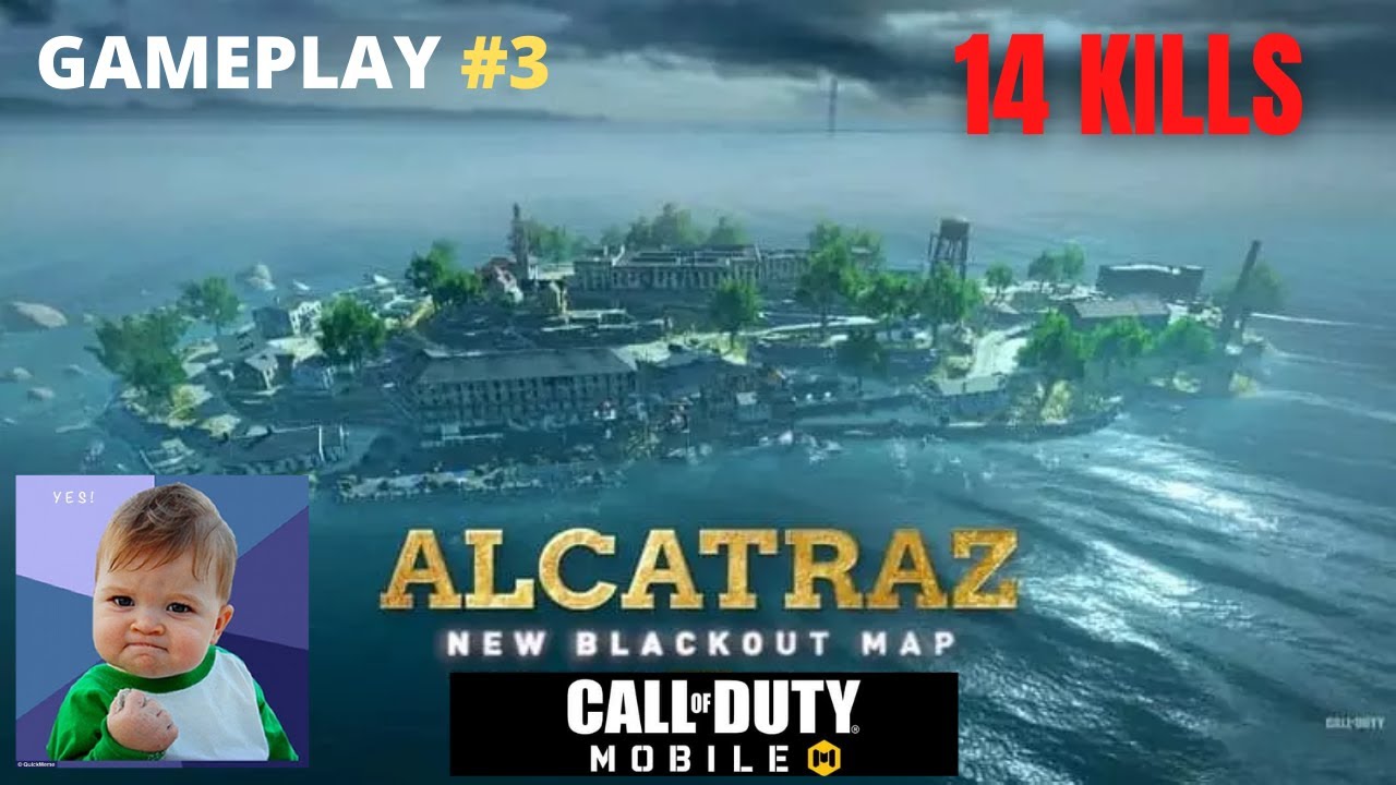 CALL OF DUTY | ALCATRAZ MAP | 》14 KILLS | GAMEPLAY #3 - YouTube