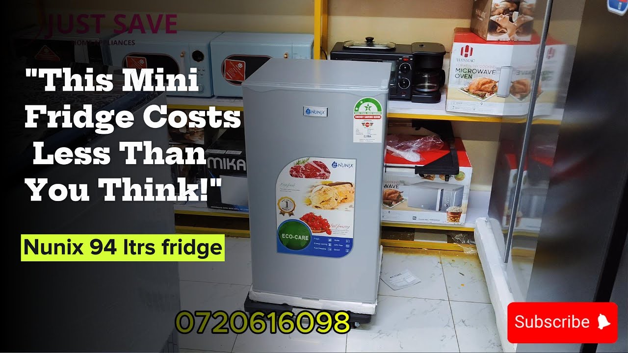 "Nunix 92L Single Door Fridge Review: Compact, Stylish, and Energy ...