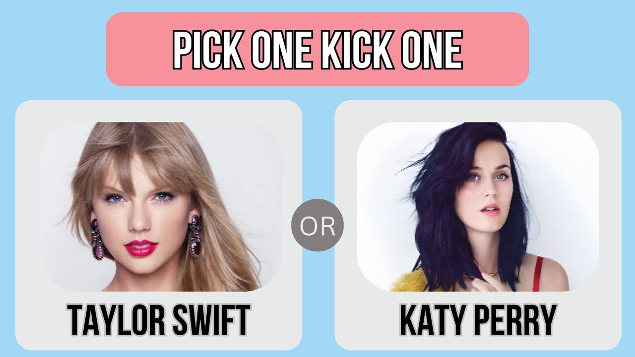 Pick One Kick One Singer Edition | Choose Your Favorite Singer | Kick ...