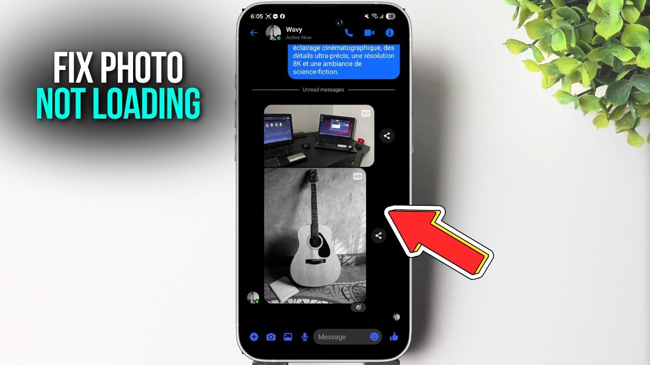 How to Fix Messenger Photo Not Loading! - YouTube