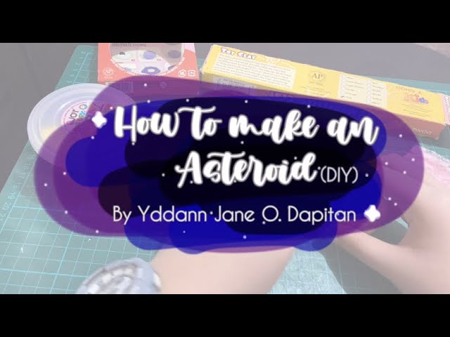 Asteroid Model Made From Clay